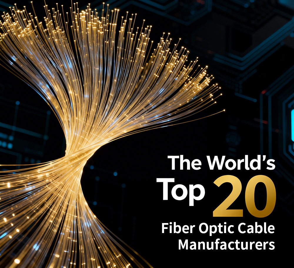 The World’s Top 20 Fiber Optic Cable Manufacturers